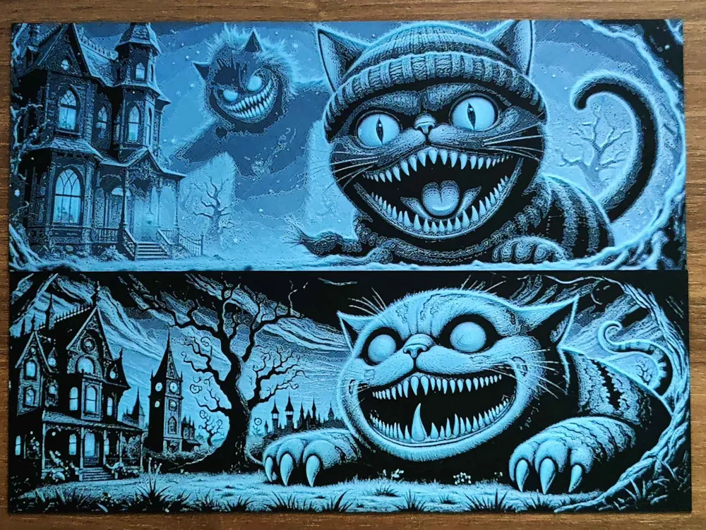 Halloween Glow in the Dark Horror Cats Series Pack by StatusD112 ...