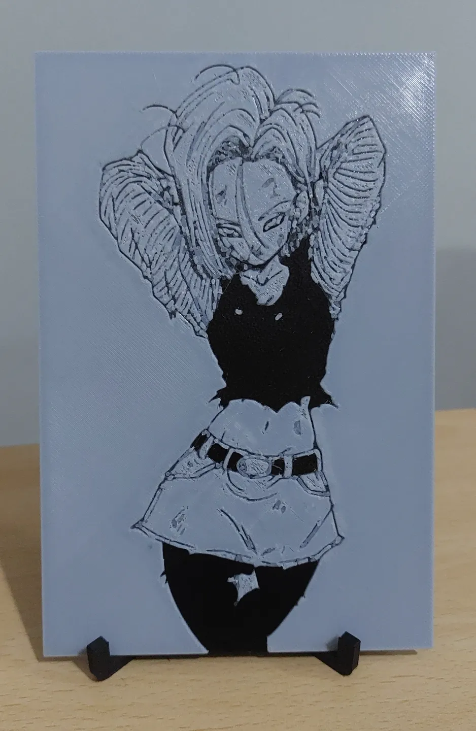 C18 DragonBall - Hueforge by Luca Dilo - MakerWorld