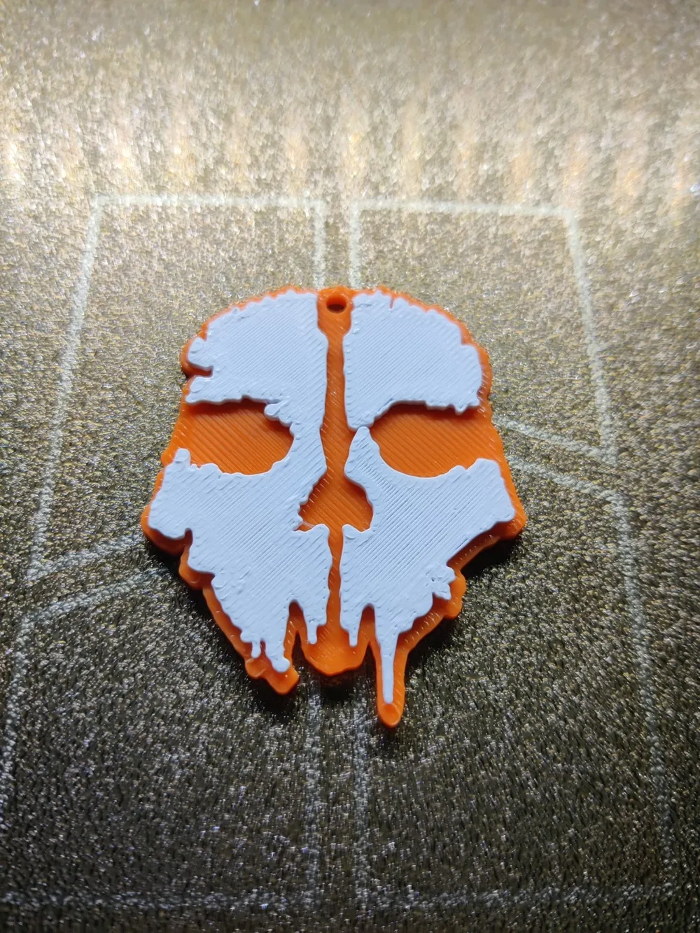 Porte-clés Logo Call of Duty: Ghosts - Modèle d'Impression 3D Gratuit ...