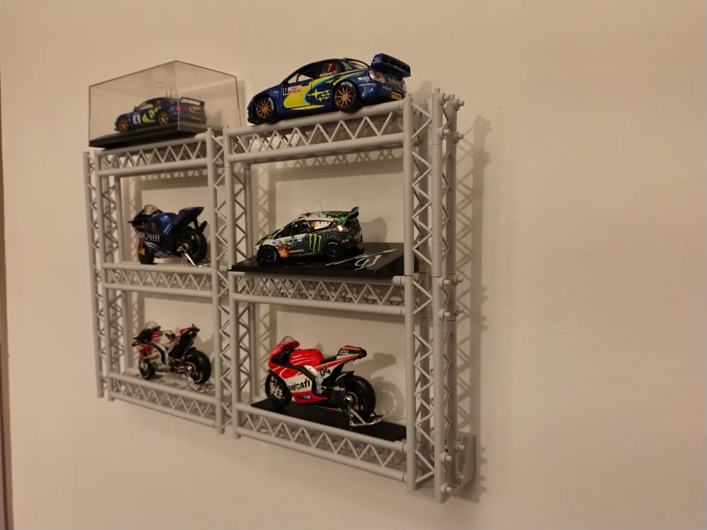 American truss style model display - Free 3D Print Model - MakerWorld
