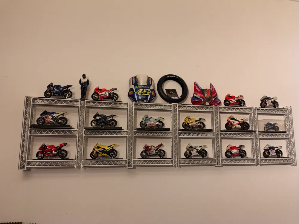 American truss style model display - Free 3D Print Model - MakerWorld