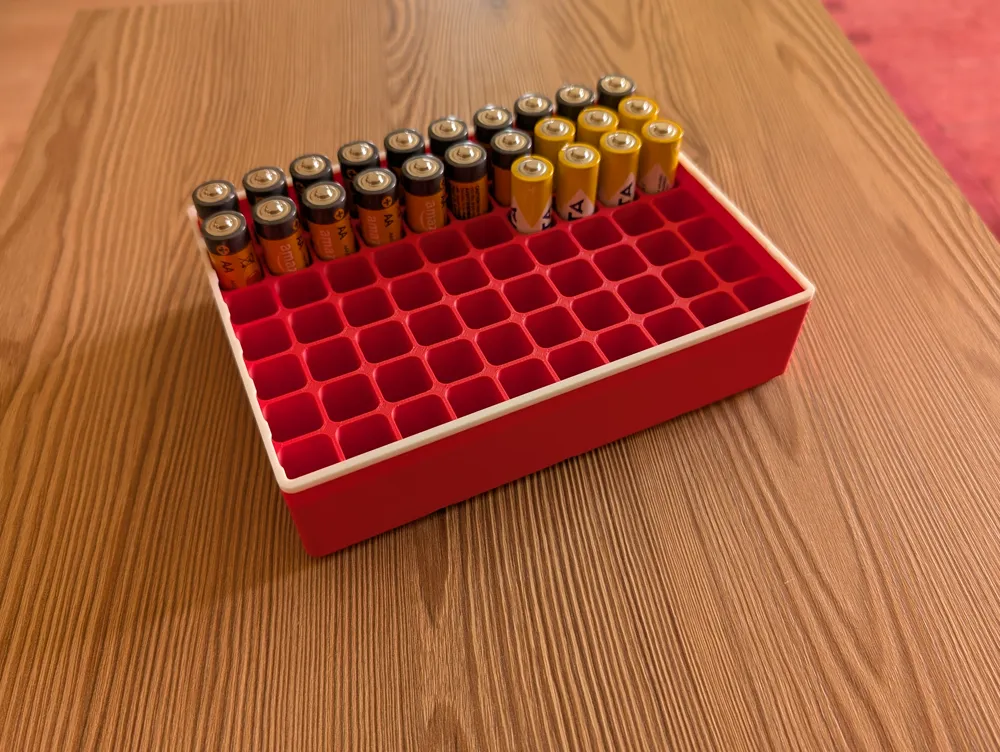 Gridfinity 3x4 Compartment for AA Batteries by alter foerster ...