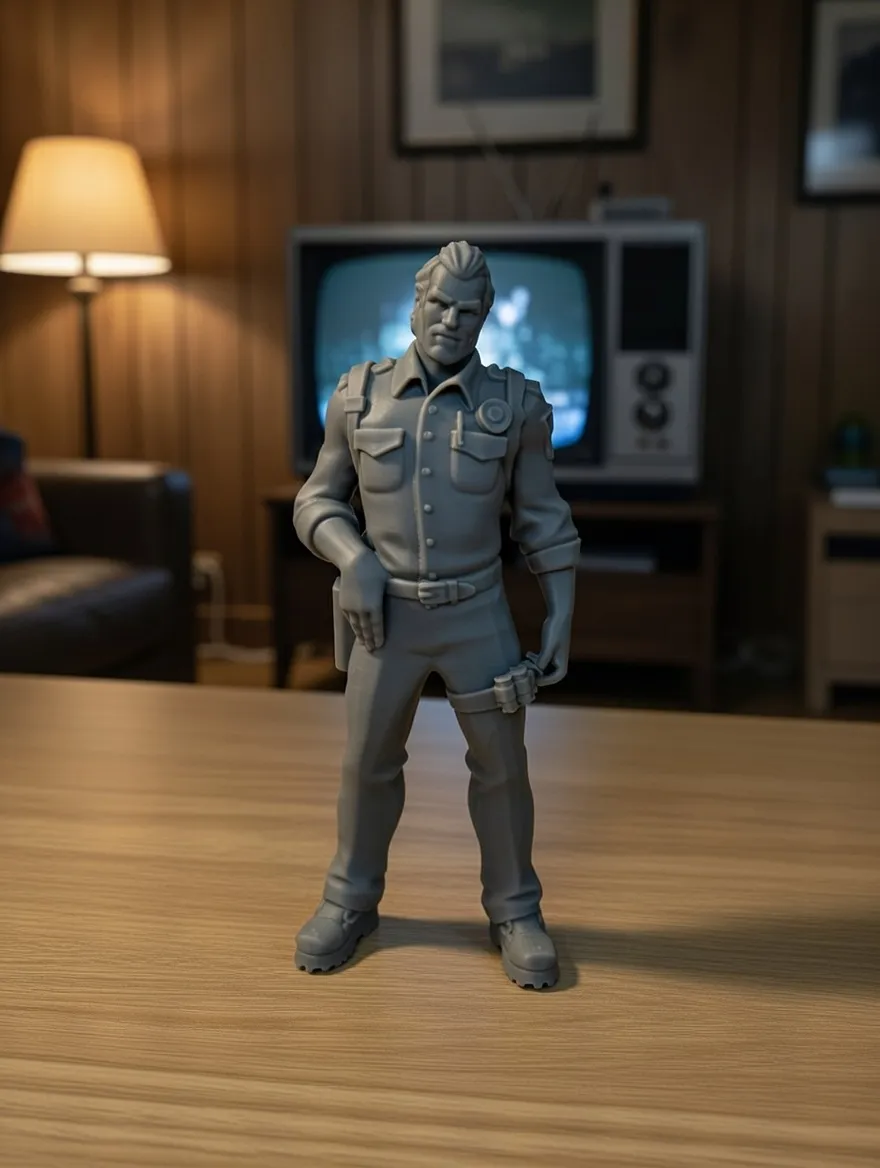 Stranger Things - Chief Hopper - Free 3D Print Model - MakerWorld