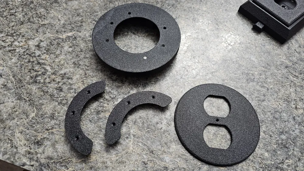 Round Low Profile Electrical Box - Free 3D Print Model - MakerWorld