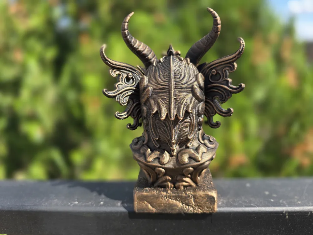 BAROQUE DRAGON BUST by Messy_Panda MakerWorld: Download Free 3D Models