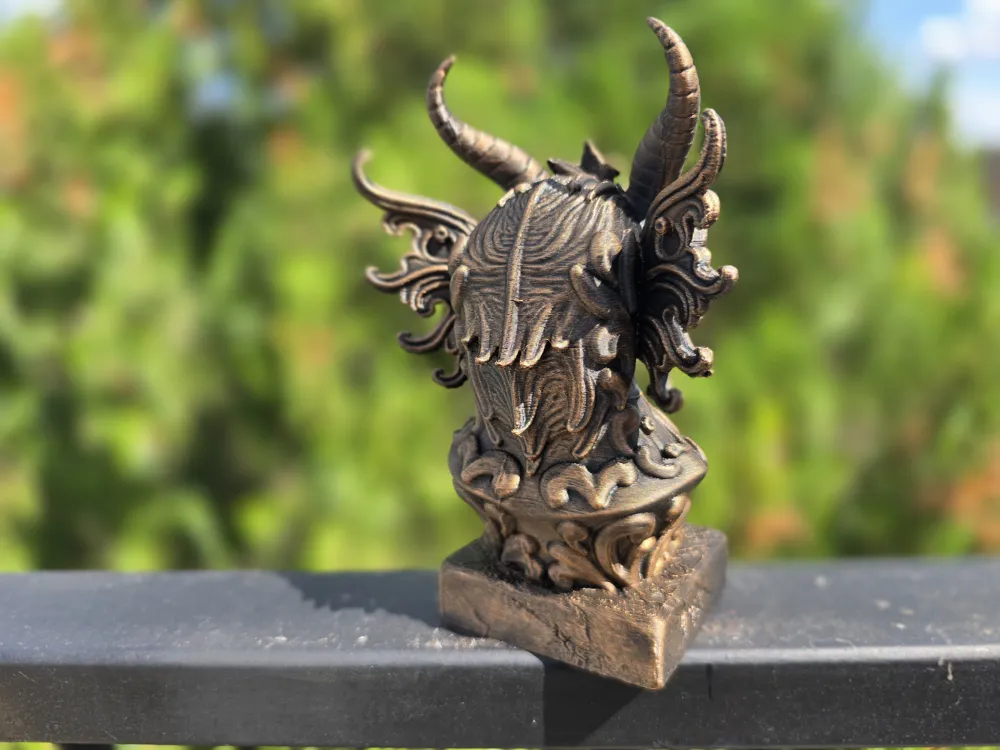 BAROQUE DRAGON BUST by Messy_Panda MakerWorld: Download Free 3D Models