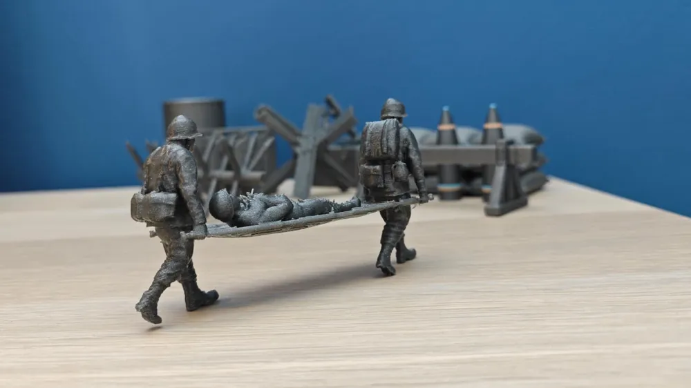 WW2 Battlefield Medics - Free 3D Print Model - MakerWorld