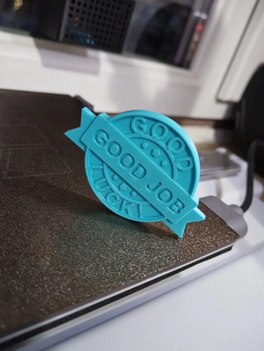 Good Job / Good Luck Medal Badge Coin by Lex - MakerWorld