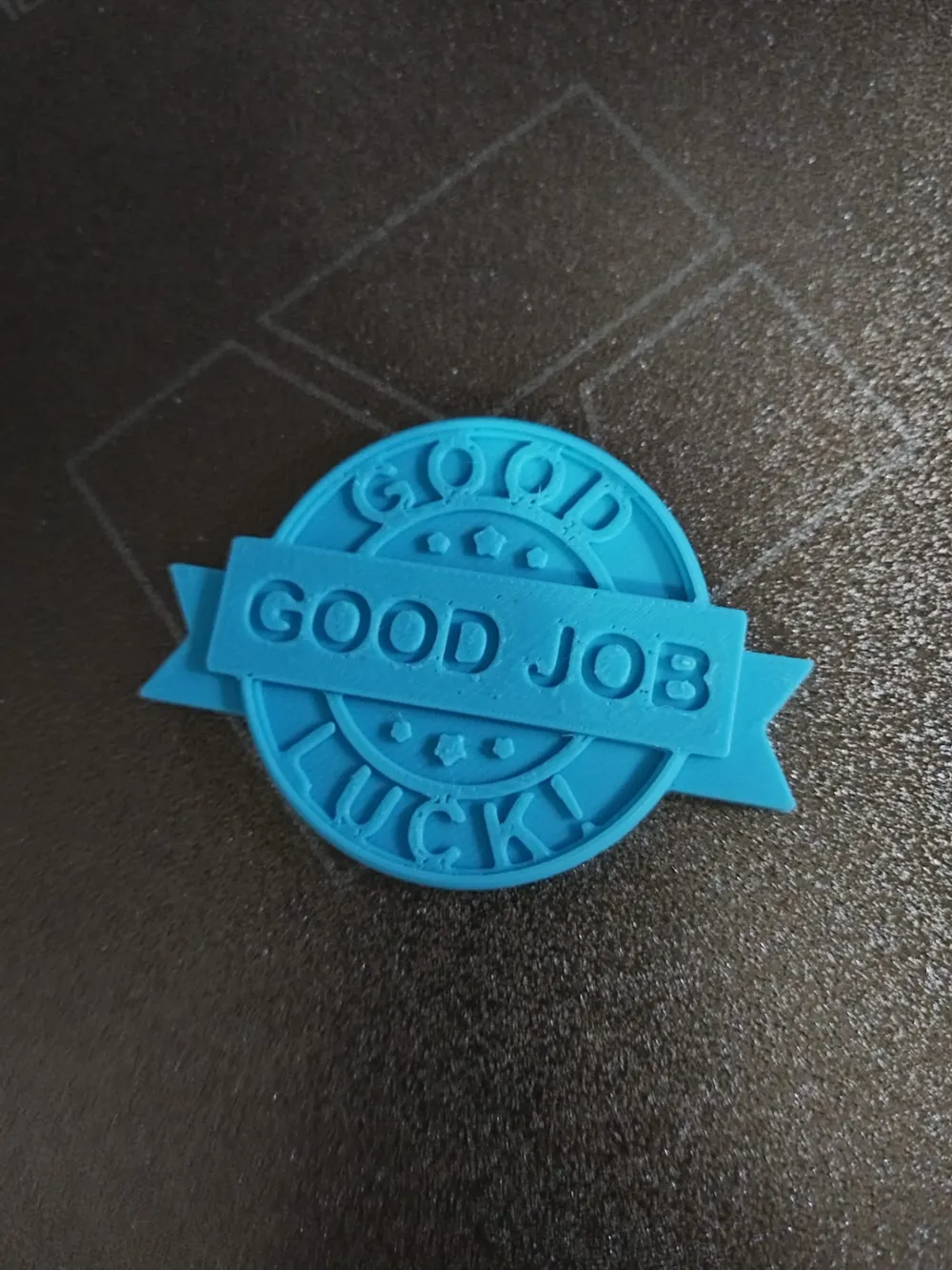 Good Job / Good Luck Medal Badge Coin by Lex - MakerWorld