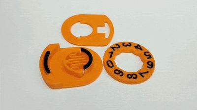 1 Digit Counter by ZAJE MakerWorld: Download Free 3D Models