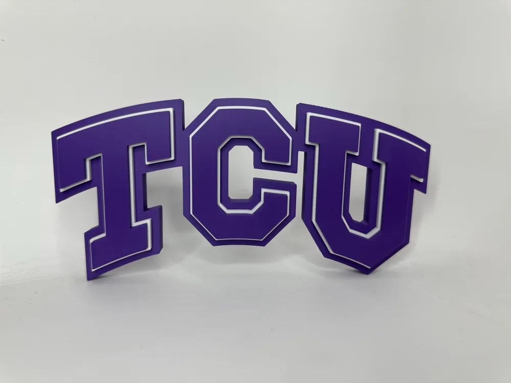 TCU Horned Frogs Logo 2013 by ABeezy13 MakerWorld: Download Free 3D Models