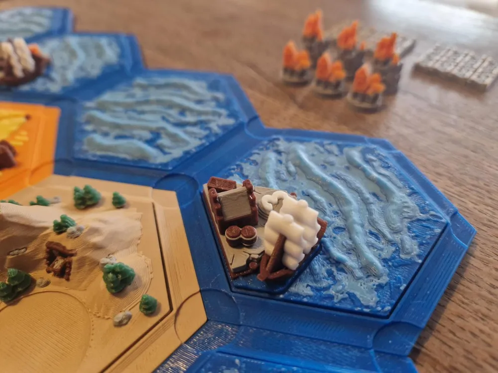 Catan 3D por Simon De Meester MakerWorld: Descarga Modelos 3D Gratuitos