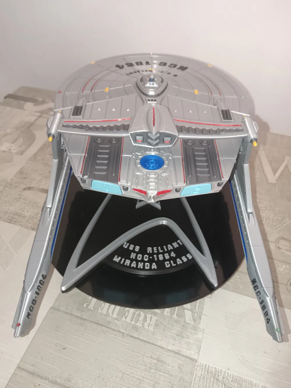 U.S.S. RELIANT NCC-1864 MIRANDA CLASS STARSHIP by Cios85 MakerWorld ...