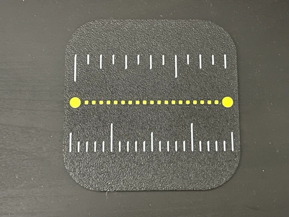 Measure App Icon for iPhone Coaster by MalcTheOracle - MakerWorld