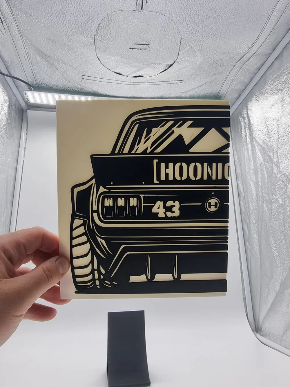 2D Wall Art Ford Mustang 1965 Hoonicorn by R.Werner Print MakerWorld: Download Free 3D Models