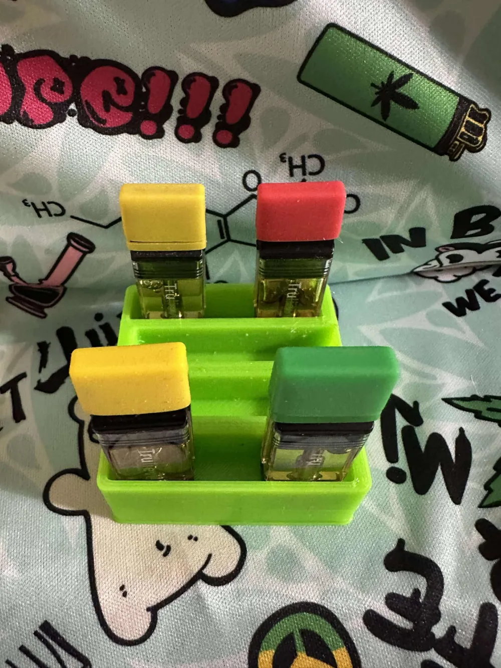 Trulieve TruPod Travel 4 pack - Free 3D Print Model - MakerWorld