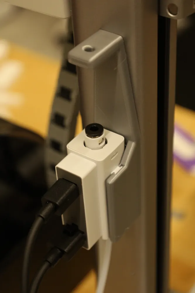 A1 AMS Hub Upper Bracket with PTFE guide - Free 3D Print Model - MakerWorld
