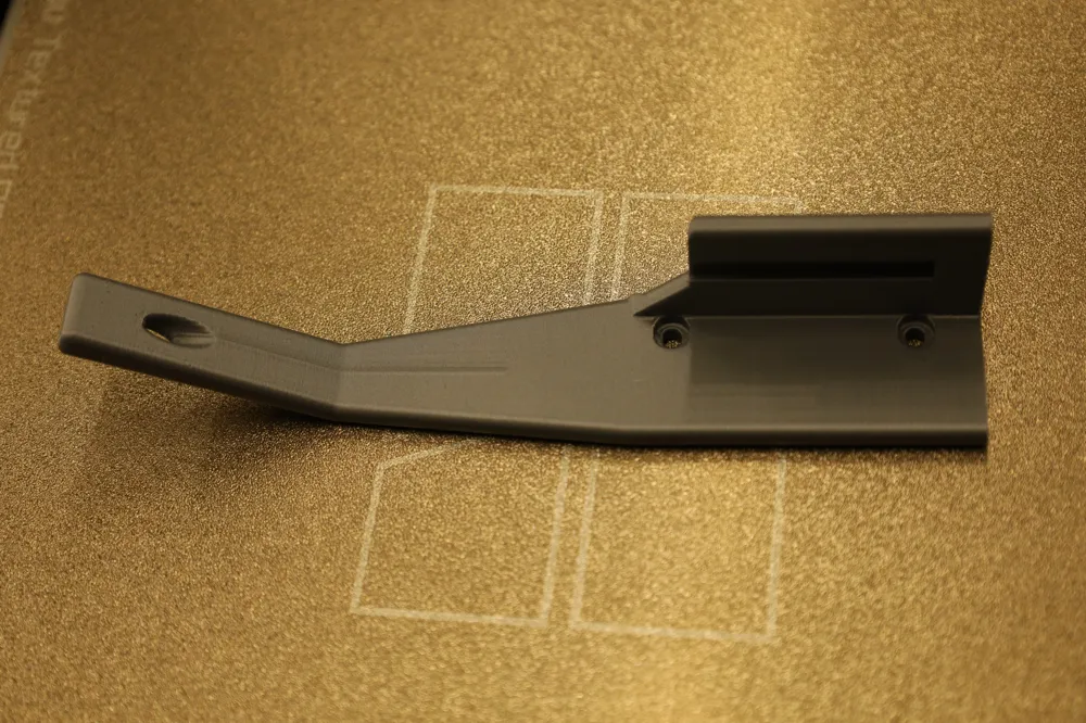 A1 AMS Hub Upper Bracket with PTFE guide - Free 3D Print Model - MakerWorld