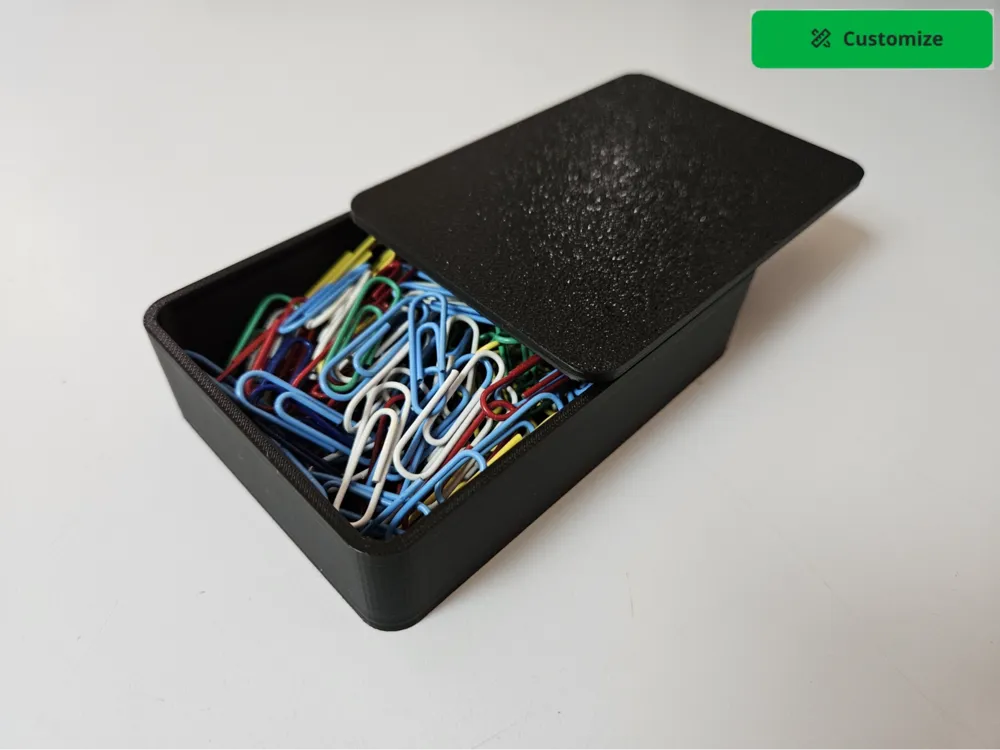 Slide Box - Customize or big ready print - Free 3D Print Model - MakerWorld