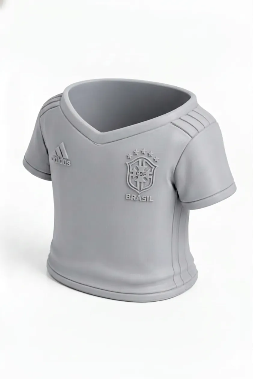BRASIL WORLD CUP 2026 JERSEY PEN HOLDER - Free 3D Print Model - MakerWorld