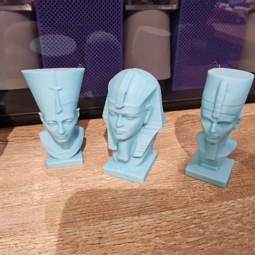 Egyptian god busts by T&T Solutions MakerWorld: Download Free 3D Models