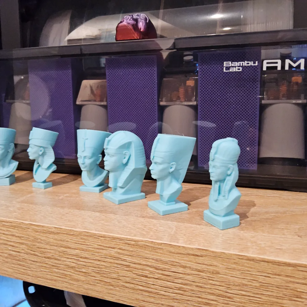 Egyptian god busts by T&T Solutions MakerWorld: Download Free 3D Models