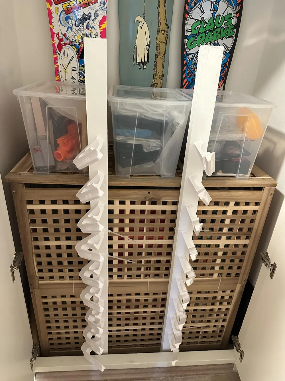 Skateboard Wall Mount - Free 3D Print Model - MakerWorld