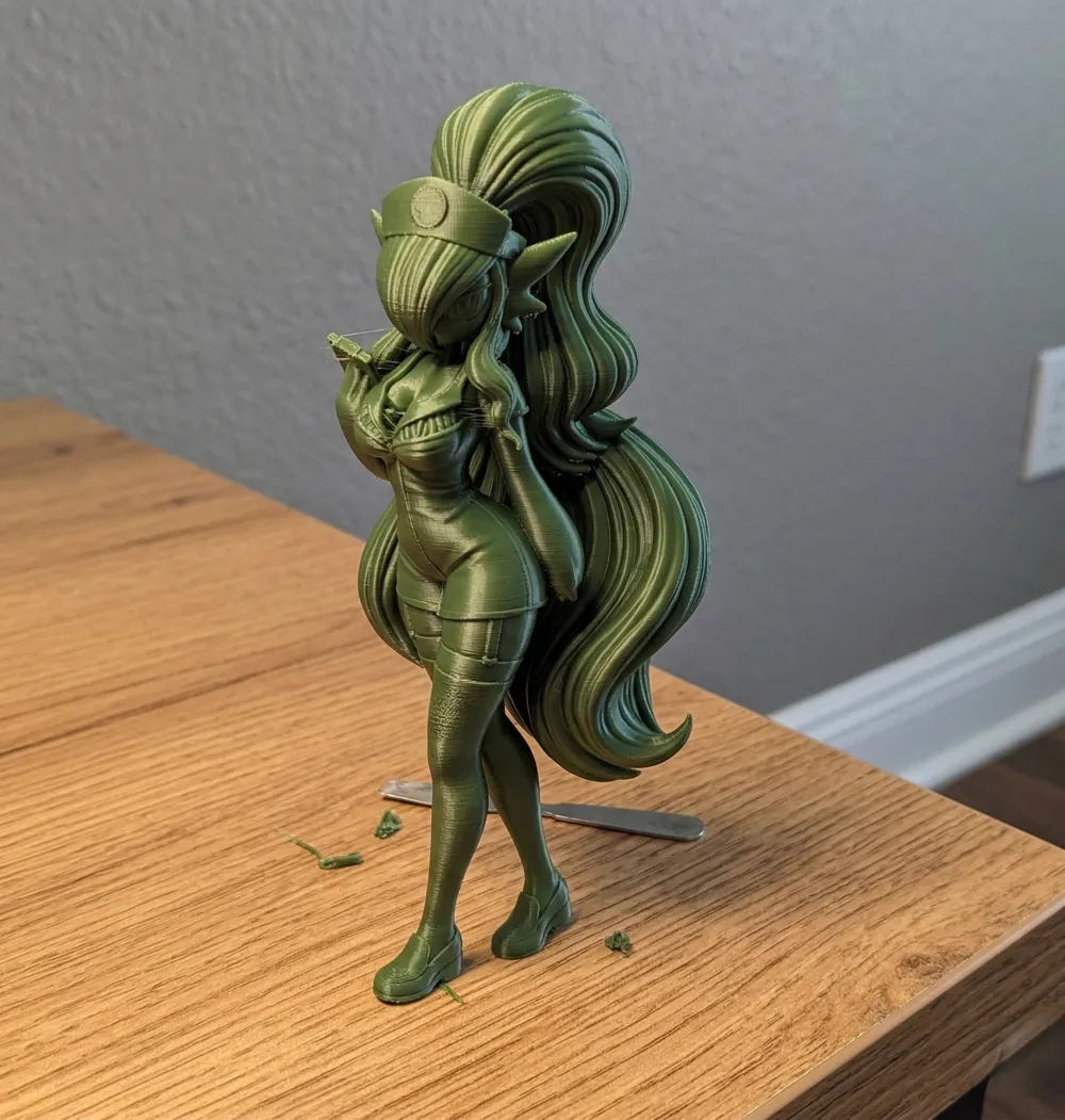 Nurse Gardevoir Figure (Pokémon Fanart) - Free 3D Print Model - MakerWorld
