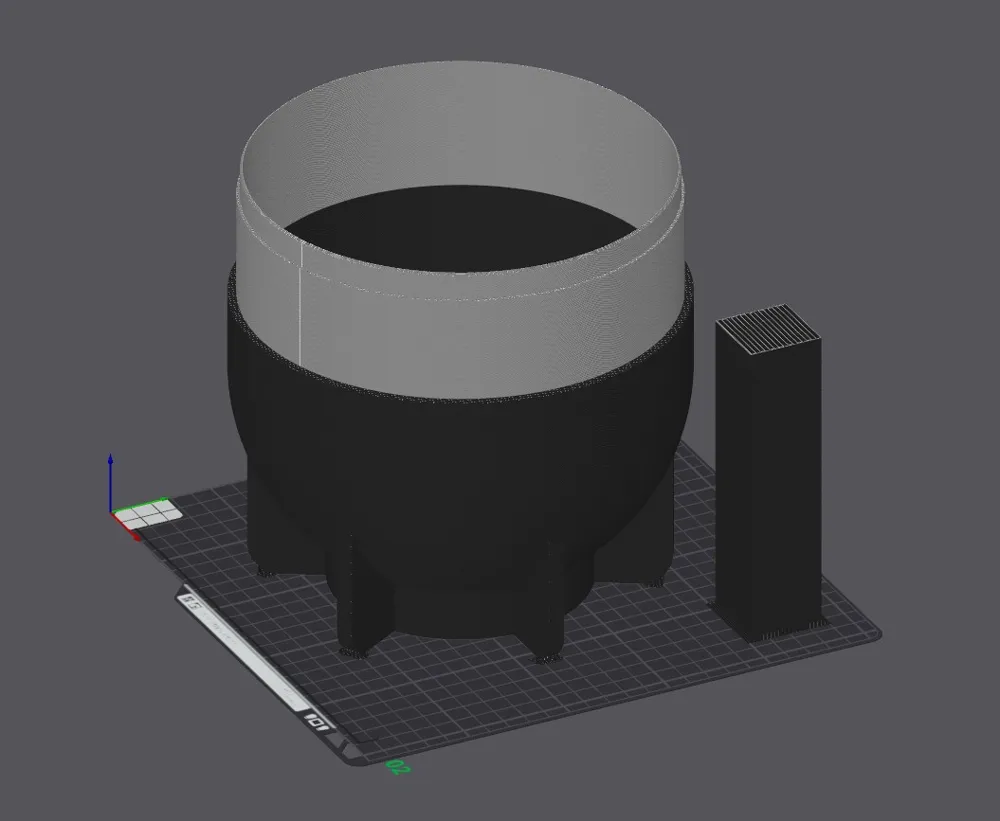 Dive Tank 12L with Stage 1 (original Size) by Duc848 - MakerWorld