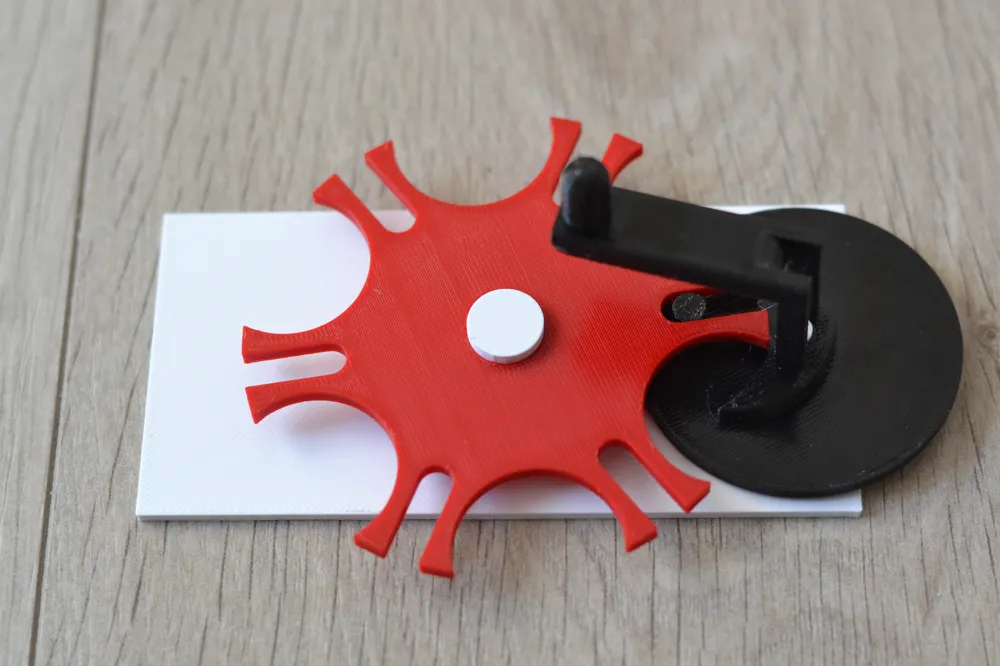 Geneva Drive mechanism with crank - Free 3D Print Model - MakerWorld