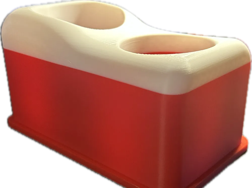 Dual Cup Holders by MangoPrinter MakerWorld: Download Free 3D Models