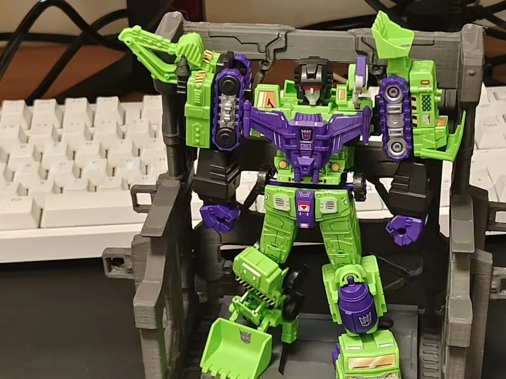 Buluoke Stellar Edition Transformers Devastator Hangar - Free 3D Print ...