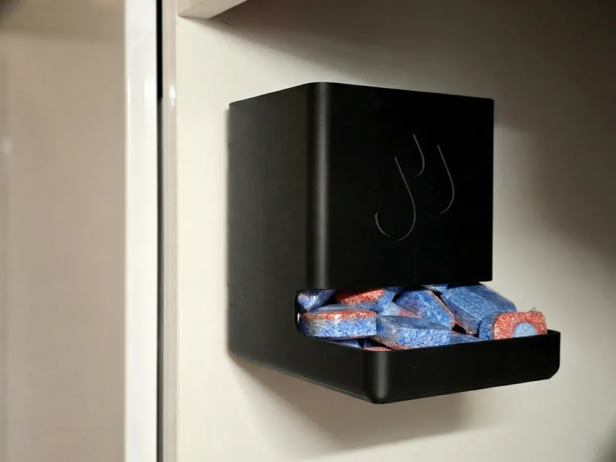 Dishwasher Tablet Box | With Smart Slide Mount by LumeMe MakerWorld ...