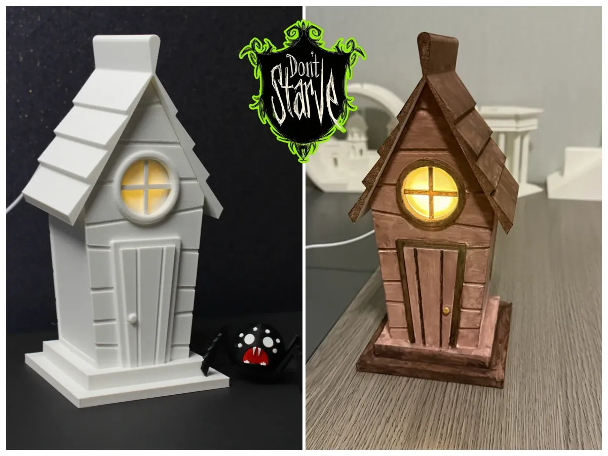 Don't Starve Pig House (Perfectly Compatible with 001 Lamp) by White ...