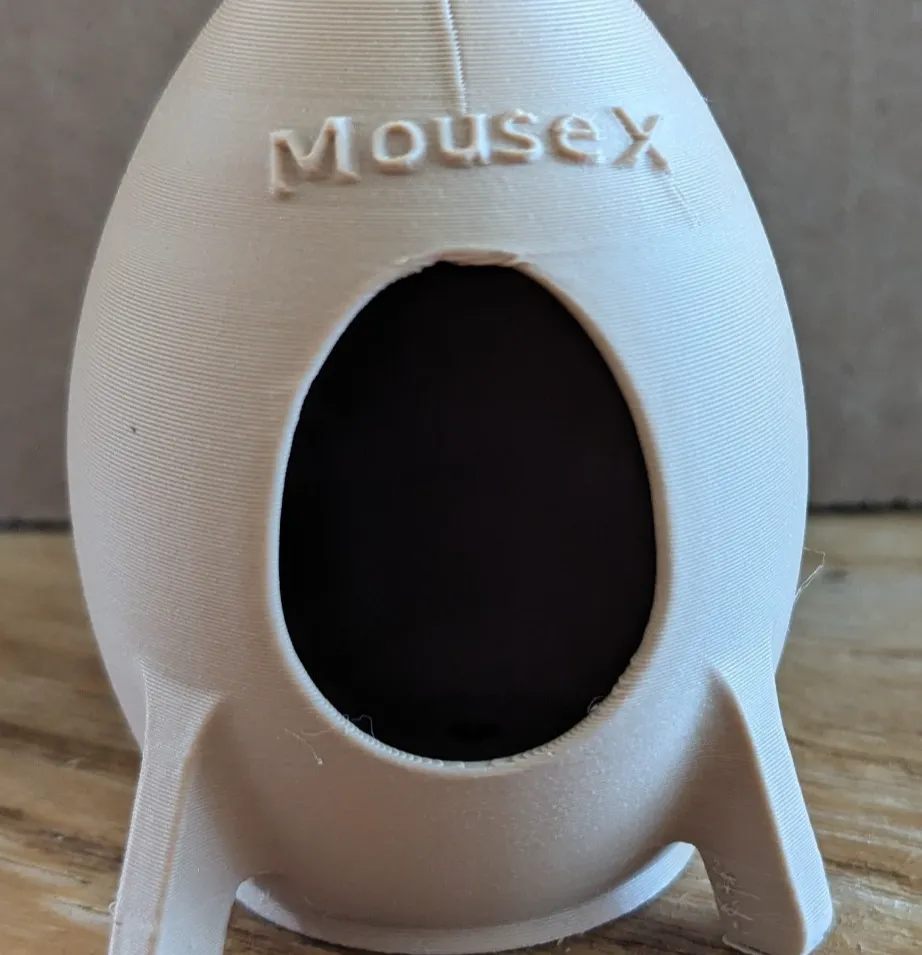Mouse treat Rocket Pod by kfsone - MakerWorld