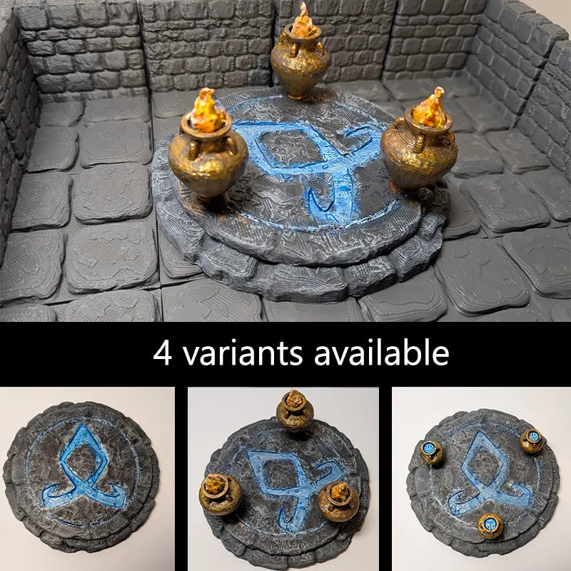 Cleansing shrine - DND terrain (supportless) by Together 3D MakerWorld ...