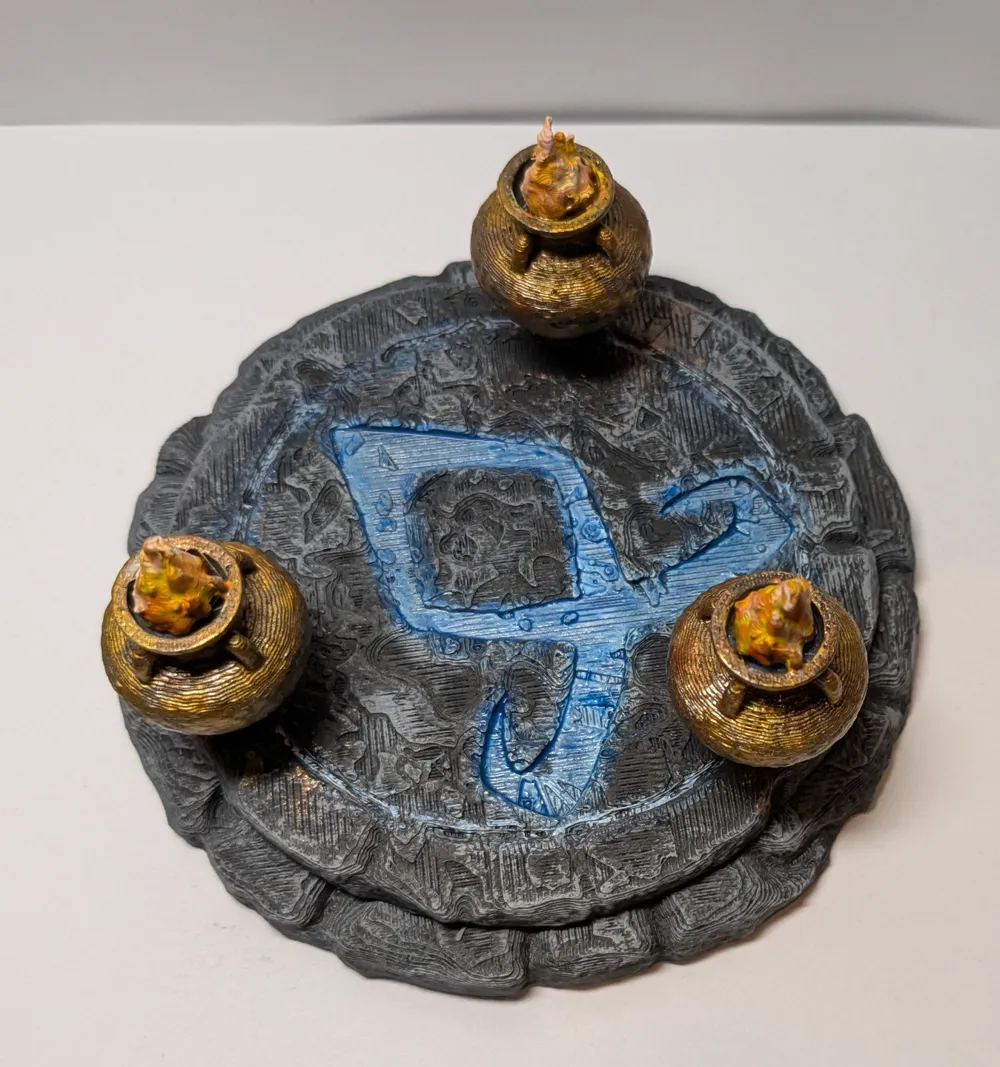 Cleansing shrine - DND terrain (supportless) by Together 3D MakerWorld ...