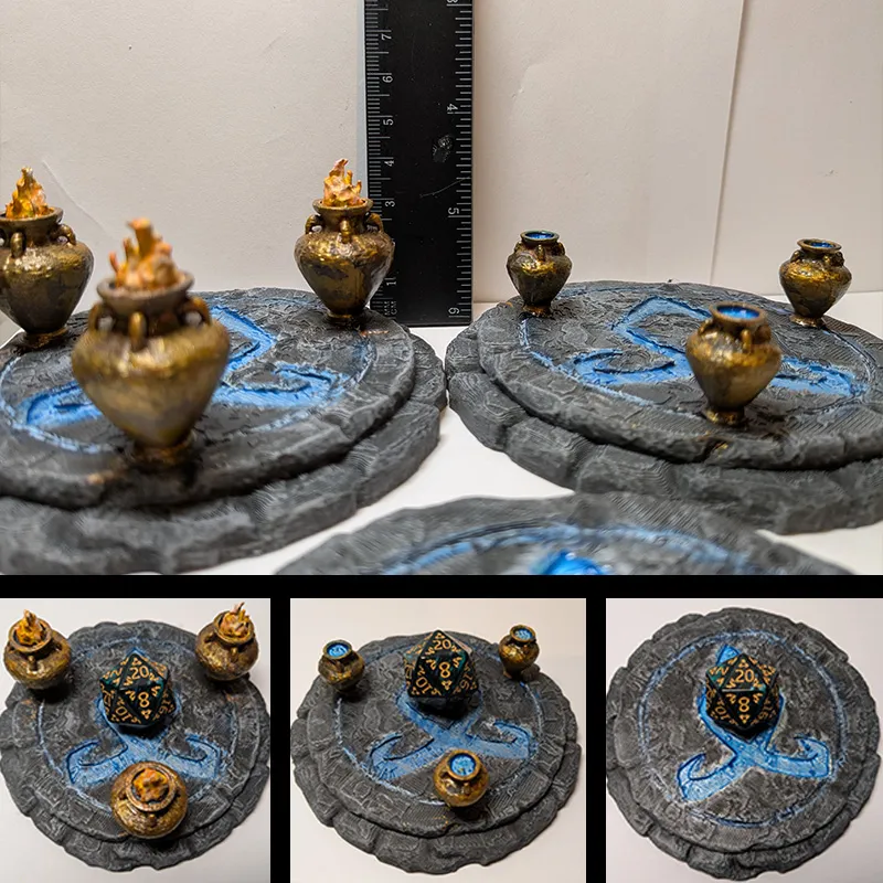 Cleansing shrine - DND terrain (supportless) by Together 3D MakerWorld ...