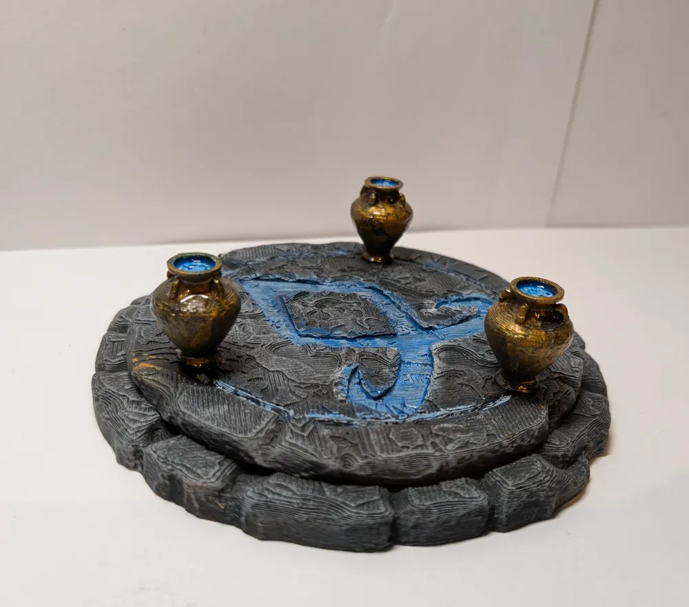 Cleansing shrine - DND terrain (supportless) by Together 3D MakerWorld ...