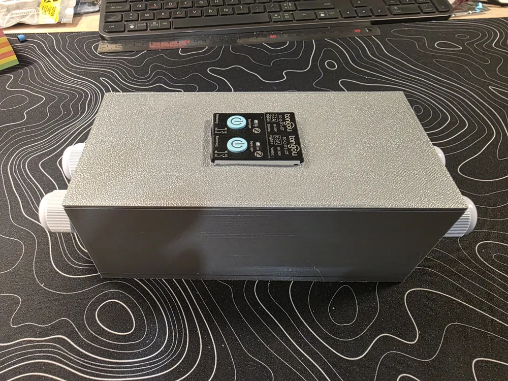 Magnetic Home Automation Electrical Box 4 Modules - Free 3D Print Model ...