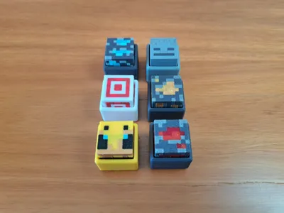 Minecraft - Fidget Clickers V2 (AMS) by tvonk MakerWorld: Download Free ...