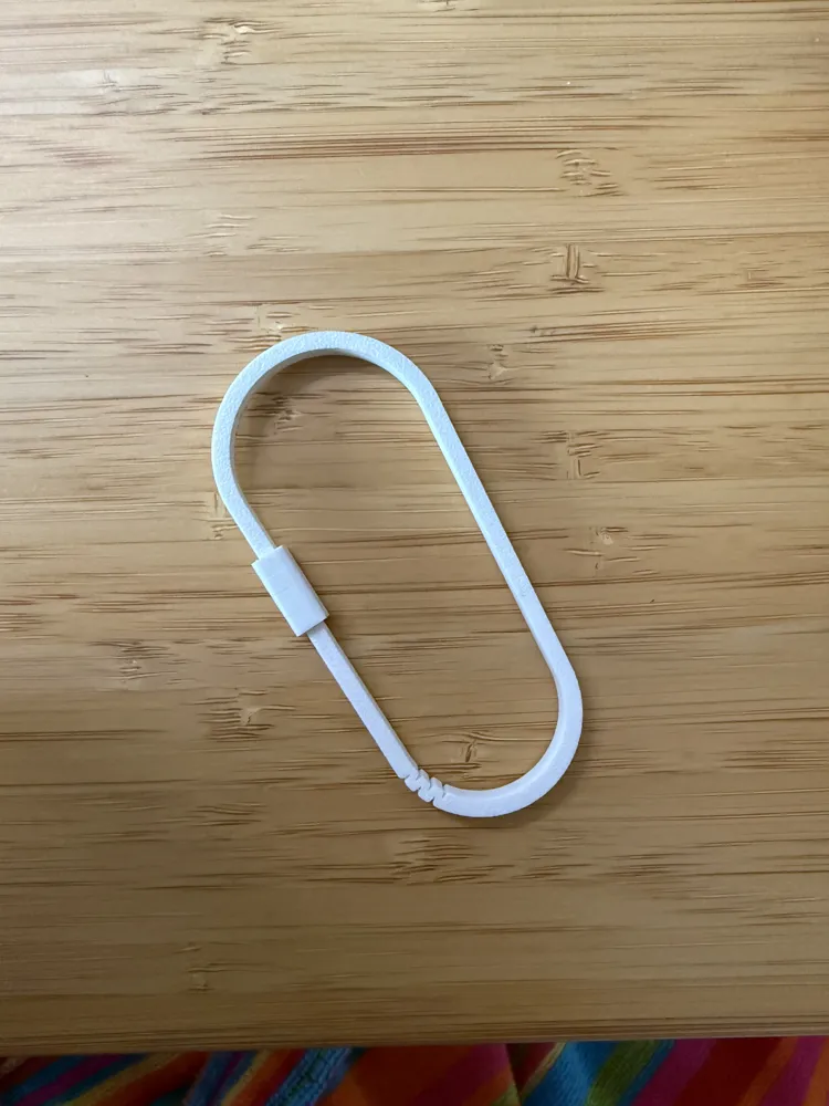 Simple carabiner by Snooze MakerWorld: Download Free 3D Models