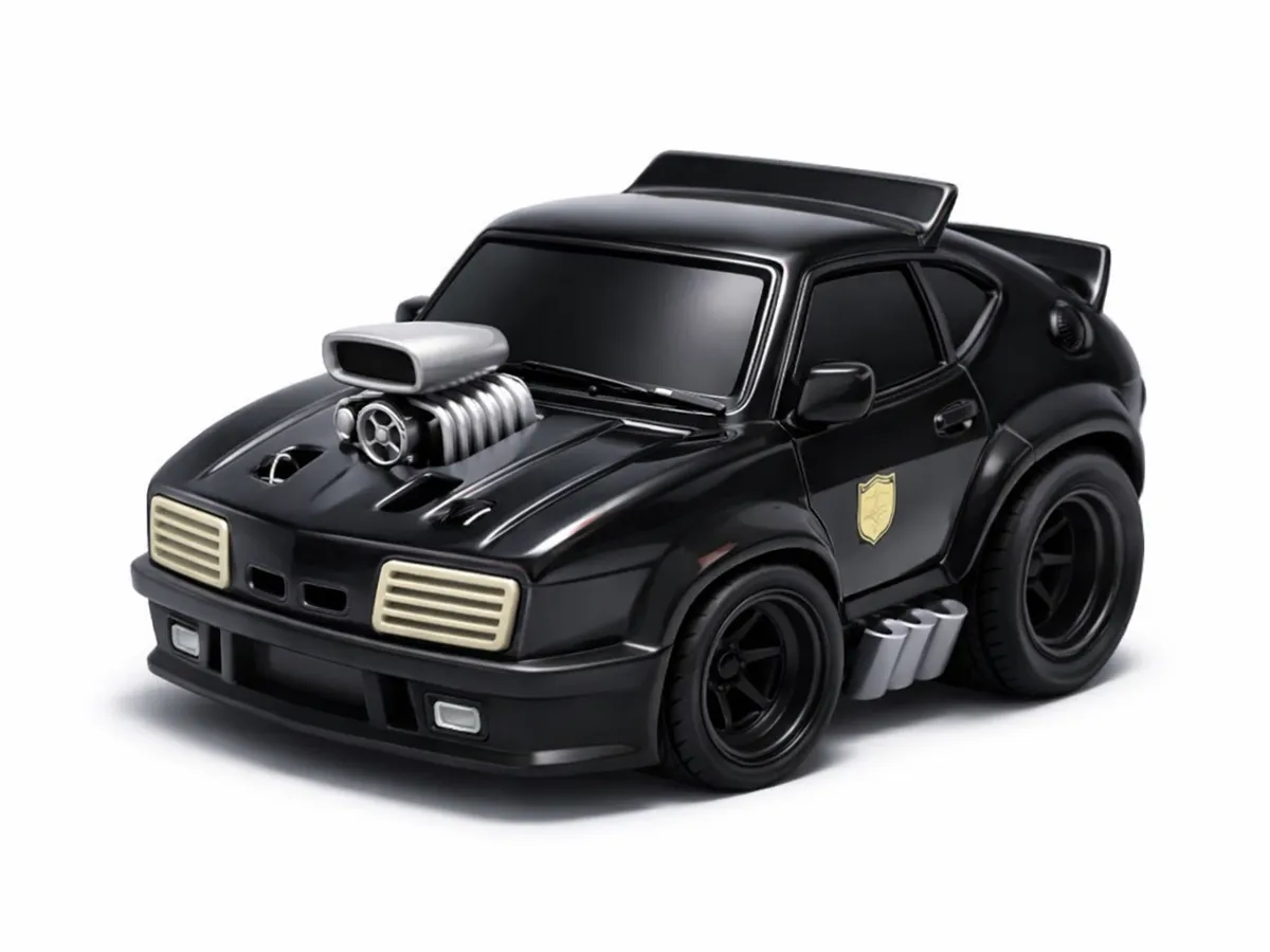 MadMax Chibi Car – 3D Printable Cartoon Muscle Car - Free 3D Print ...