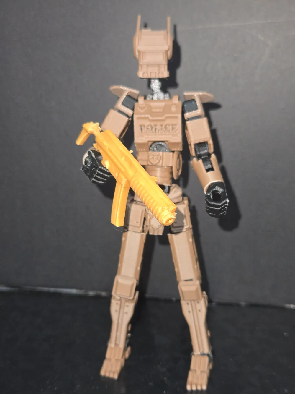 Chappie [Police]- Dummy 13 Armor and frame by Vari217 - MakerWorld
