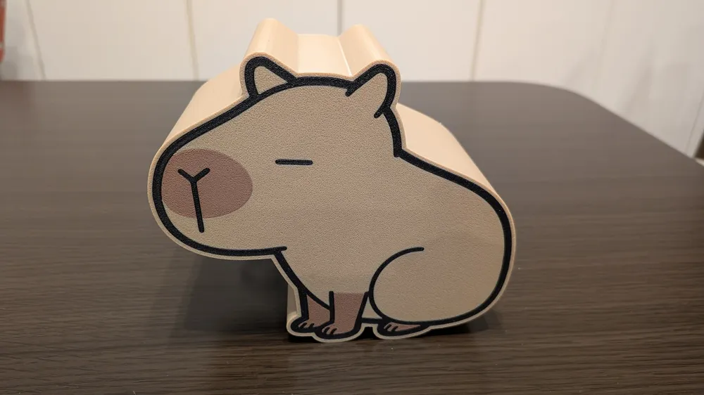 Capybara LED Lamp - Free 3D Print Model - MakerWorld