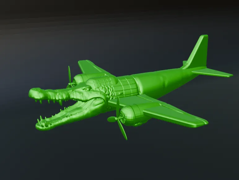 Crocodile Bombardino meme by Hand Sanitiser MakerWorld: Download Free ...