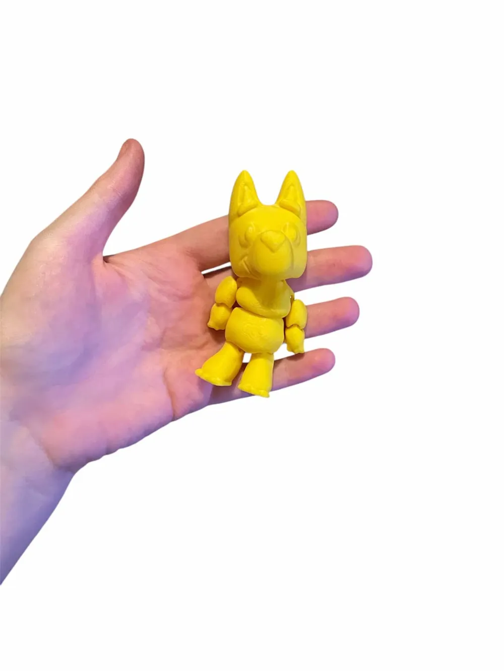 Bluey Articulated Flexi Fidget Figure Cute Toy by 3DNickNacs MakerWorld ...