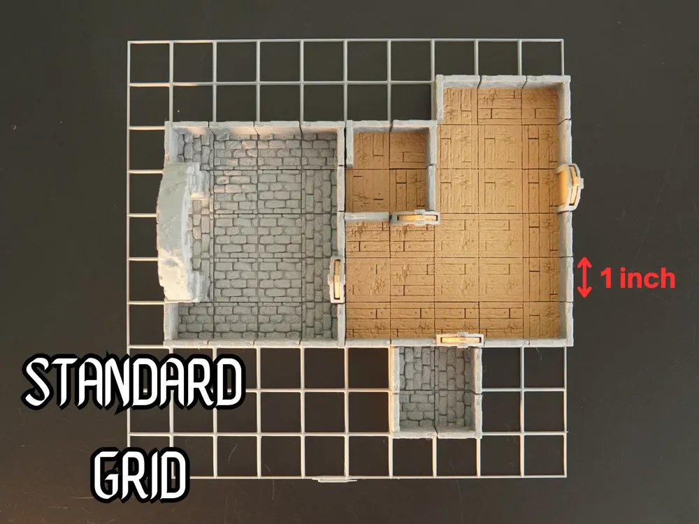 DnD Modular Map Maker - Free 3D Print Model - MakerWorld