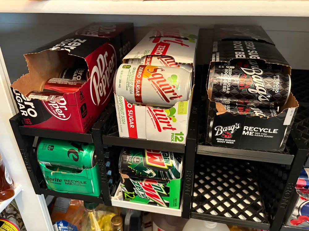 12-Pack Soda Pop Can Box Stacker - Version 2 - Free 3D Print Model ...