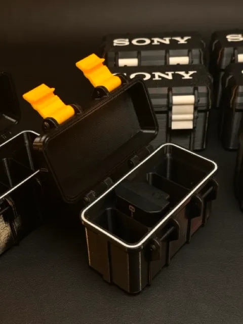 SONY NP-FZ100 Battery Case (V2 with Lid insert) by 3DFilmParts - MakerWorld